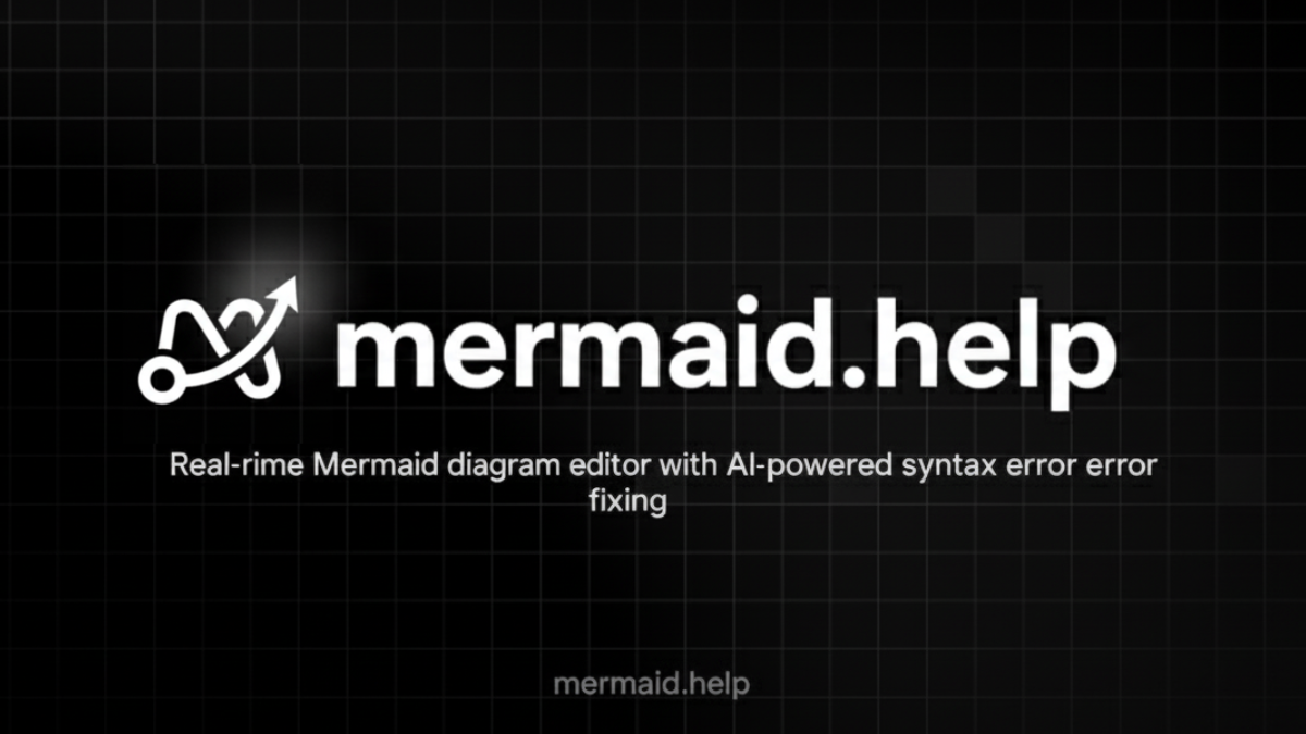 Mermaid AI Playground — Free AI Diagram Generator & Editor | 22 Diagram ...